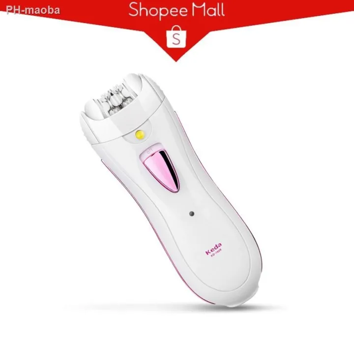 Keda KD-190R Lady Shaver Mini Rechargeable Washable Epilator Electric ...