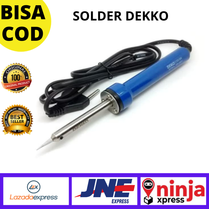 SOLDER LISTRIK DEKKO 30 Watt ORIGINAL | Lazada Indonesia