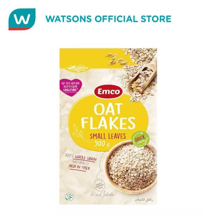 EMCO MUSLI Oat Flakes Small Leaves (steel-cut Rolled Oats) 500g | Lazada PH