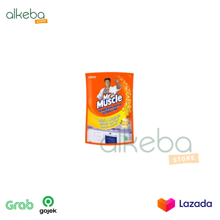 Mr. Muscle Pembersih Dapur Serbaguna Refill Pouch 400ml | Lazada Indonesia