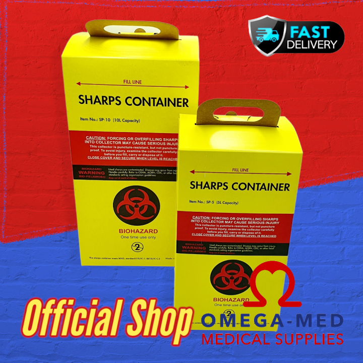 Disposable Sharps Container (per piece) | Lazada PH