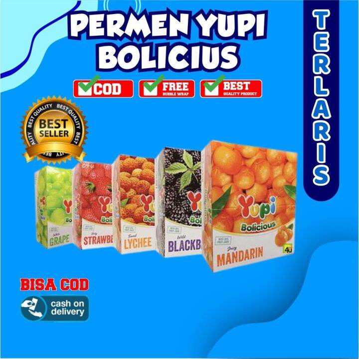 PERMEN YUPI 500 BOX (Permen Jelly, Gummy, Candy, permen viral, permen ...