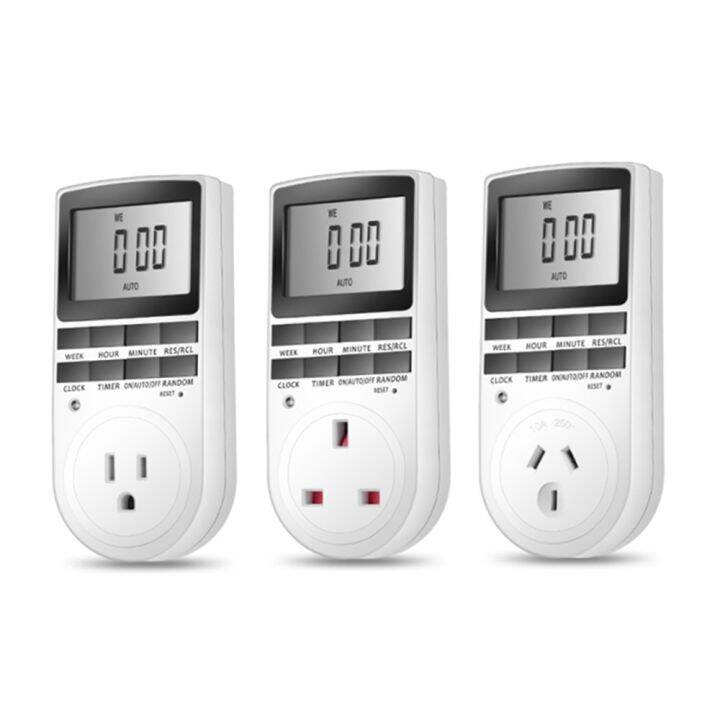 Ce Certified Socket Timer Switch Power Timer Digital Plug Microcomputer ...