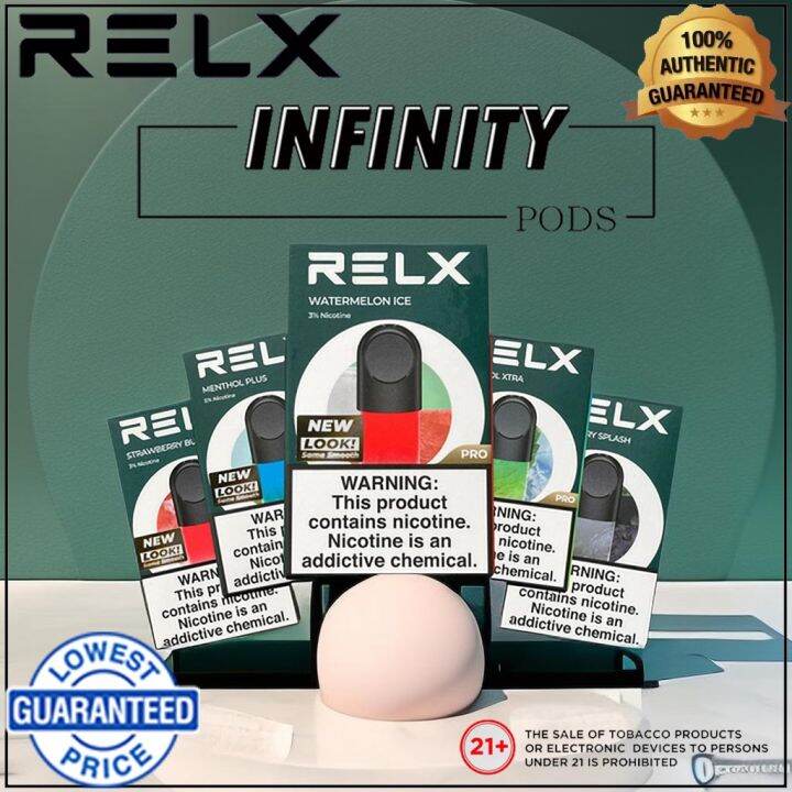【COD 5pcs only ₱850】RELiX/relax/rlex/relex Infinity Pads Pro for ...