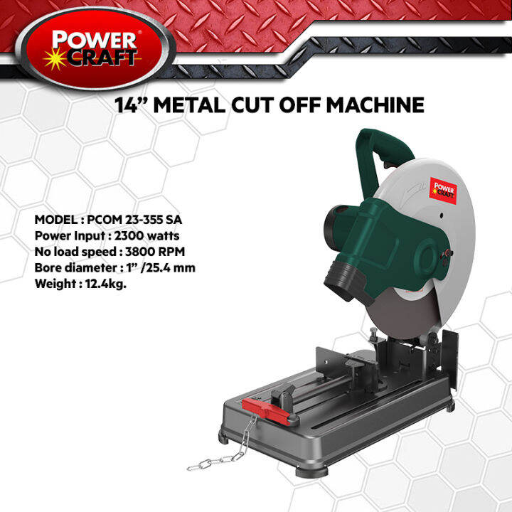 Cut-off Machine 14" Powercraft (PCOM 23-355SA) | Lazada PH