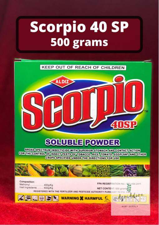 Scorpio 40 SP Water Soluble Insecticide 500 grams (Aldiz) | Lazada PH