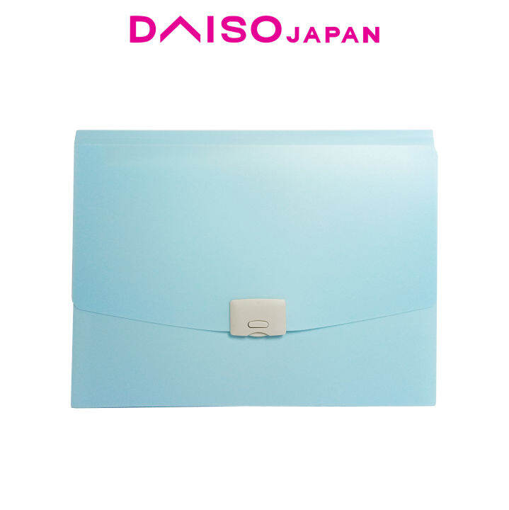 Daiso A4 Document File Envelope (with 13 pockets) | Lazada PH