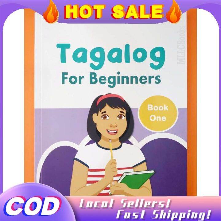 【COD/READY】 Tagalog for Beginners 1 (x Filipino book) | Lazada PH