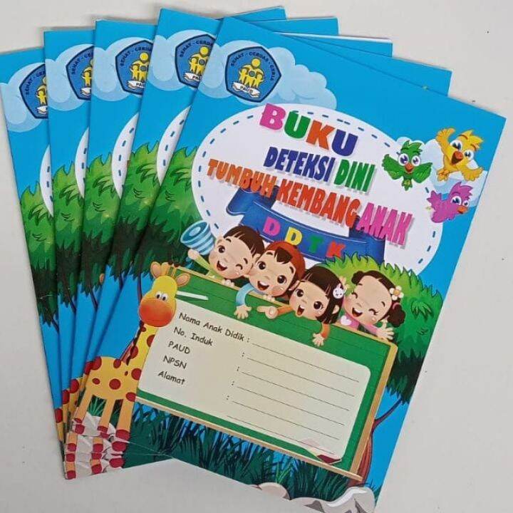 ORI buku deteksi dini tumbuh kembang anak DDTK edisi terbaru | Lazada Indonesia