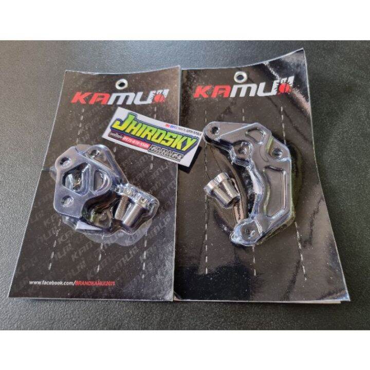 Kamui Bracket for Brembo 2pot / 4pot to 265-267mm Big Disc for Aerox ...