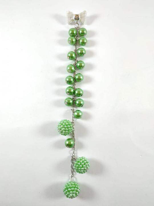 Bross Jilbab / Bros Hijab Dagu Juntai Panjang Manik Mutiara Berry ...