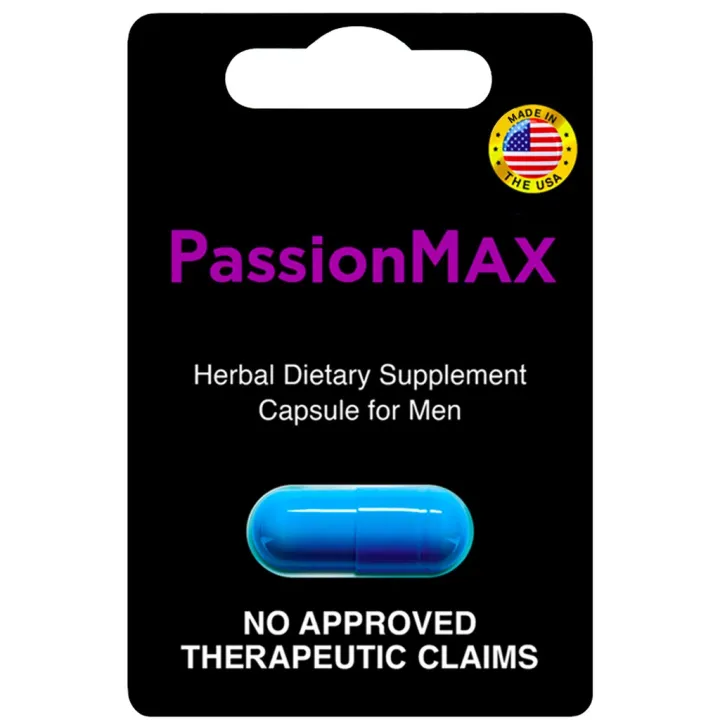 IMPORTED AUTHENTIC PASSION MAX DISCREET PACKAGING - 2 capsule (500mg ...