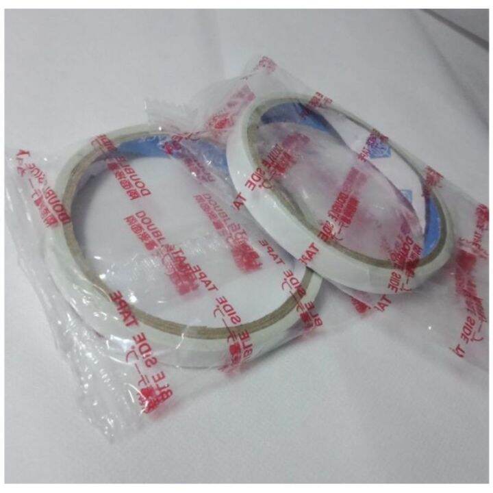 DOUBLE TAPE putih 1/2 inc x 7m | Lazada Indonesia