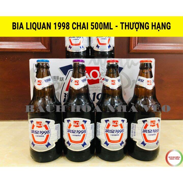 [Thùng 12C] Bia Liquan 1998 Thơm Ngon, Chai 500ml, Hàng Chuẩn, Bia liquan Trung Quốc, Đóng Gói ...