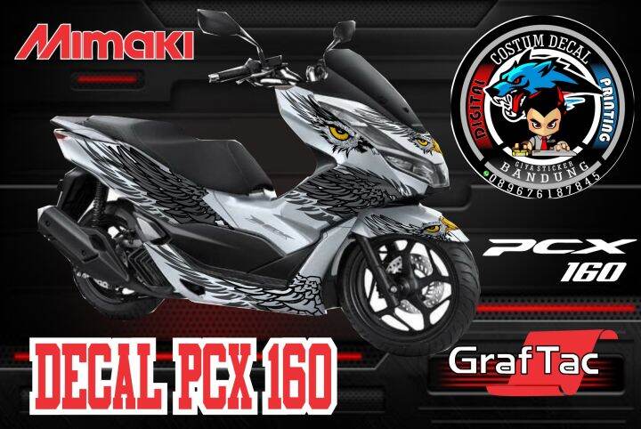 Decal Sticker Honda PCX 160 2021 Fullbody - Dekal All New PCX160 Desain ...