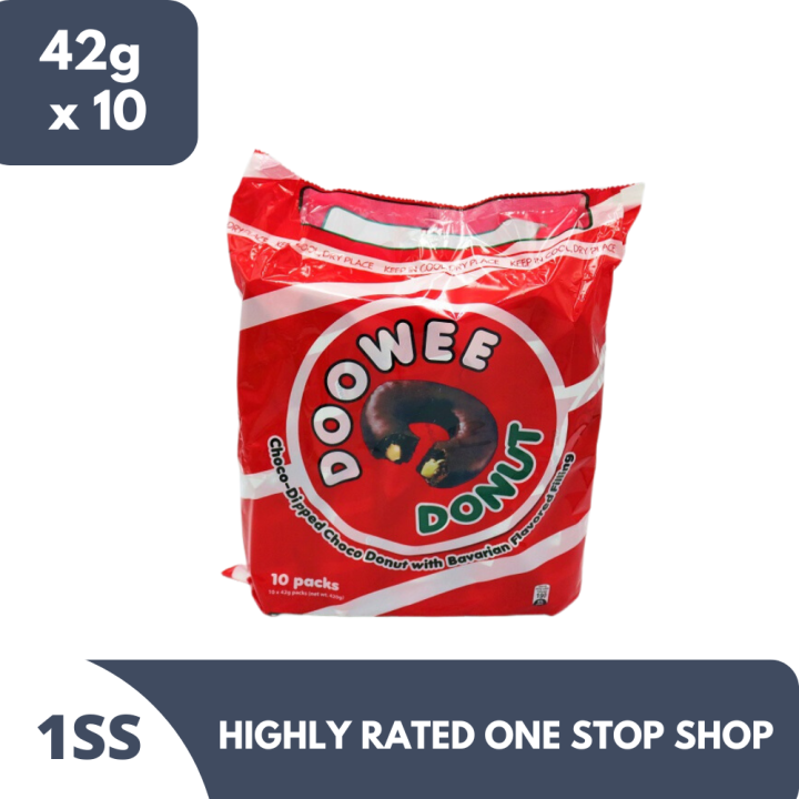 Dowee Dipped Choco with Bavarian 10 x 42g pack | Lazada PH