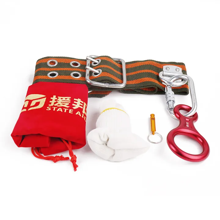 Aid national high-rise building fire rope fire emergency rescue rope ...