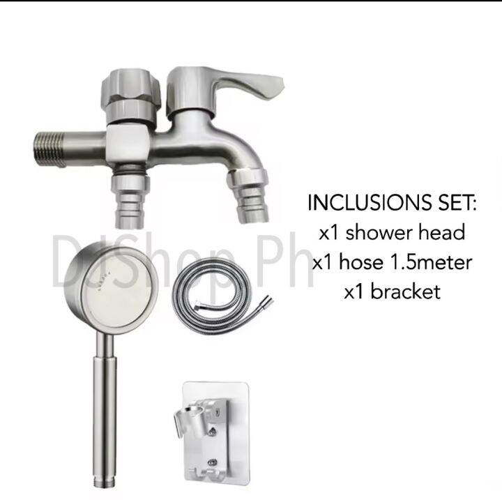 Shower stainless handheld set telephone shower bathroom Accessories ...