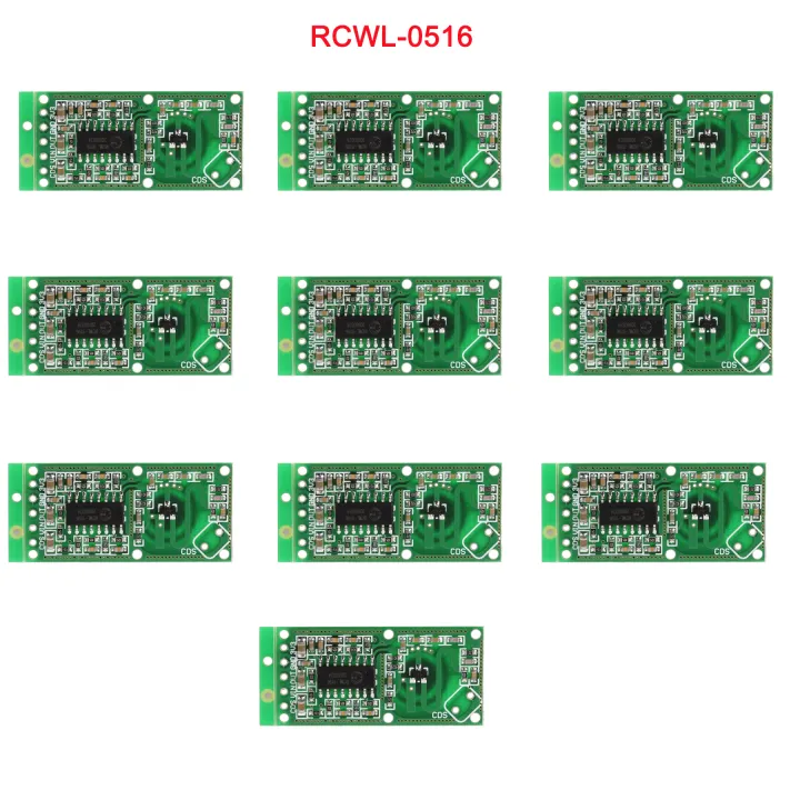 10pcslot RCWL-0516 Microwave Doppler Radar Sensor Switch Module Human ...