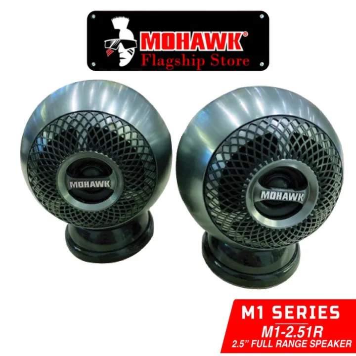 MOHAWK M1-SERIES R 2.5 INCH FULL RANGE SPEAKER WITH TWEETER M1-2.51R | Lazada