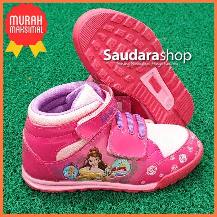 Sepatu Anak Princess ROSES PRINCESS Fushia / Sepatu Princess Anak Boot ...