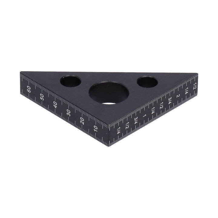 45 Degree Angle Ruler Aluminum Alloy Ruler Carpentry Squares For ...
