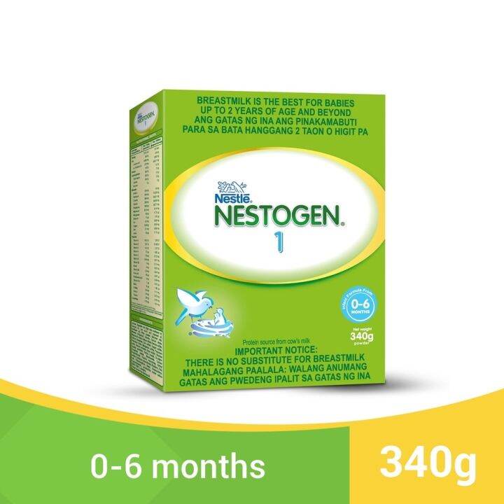 NESTOGEN 1 Infant Formula For 0-6 Months 340g | Lazada PH