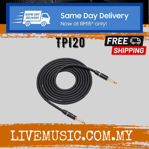 Samson Tourtek Pro TPI20 Instrument Cables ( TPI-20 / TPI 20 ) | Lazada