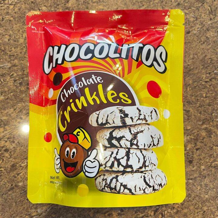 Chocolitos Chocolate Crinkles, 80g | Lazada PH