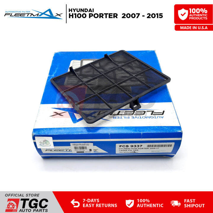 Fleetmax Cabin Filter / Aircon Cleaner for HYUNDAI H100 PORTER 2007 ...