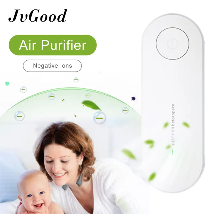 JvGood Negative Ions Air Purifier Mini Home Air Cleaner Oxygen Bar Air ...