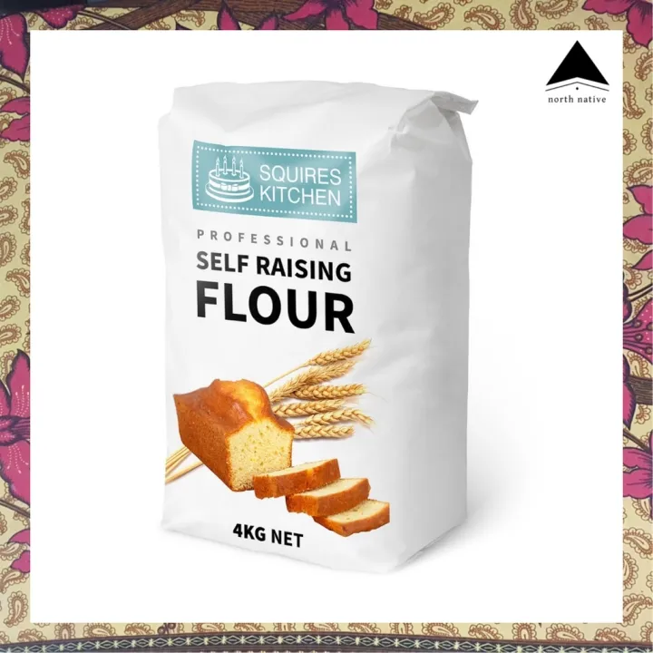 Self Raising Flour (Protein 8.9 ) 1Kg Pre-Sefited 100 British wheat in ...