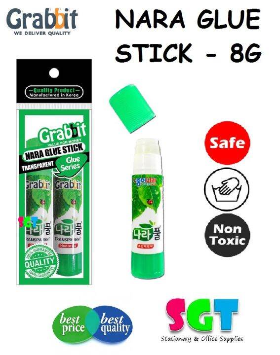 Grabbit Nara Glue Stick 8g - 2's/Pack | Lazada