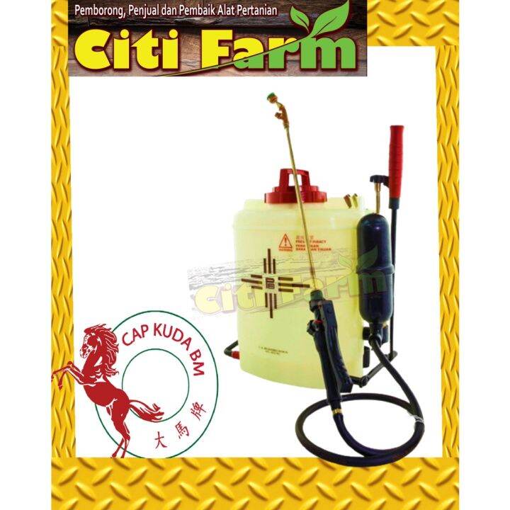 PB Pump Knapsack Sprayer PB 16L/ PB 20L Foc nozzle Manual Pam Racun Manual PB pump City Farm ...