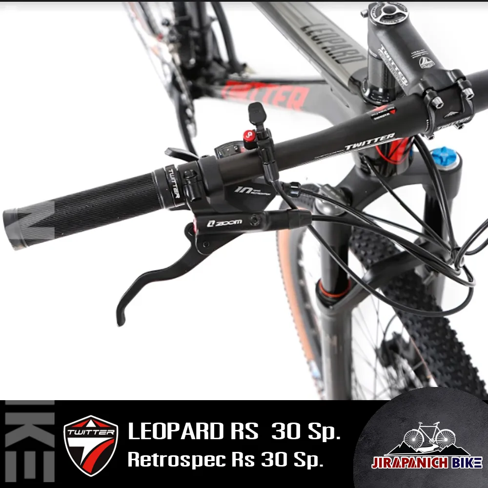 [ผ่อน 0% , จัดส่งฟรี] จักรยานเสือภูเขา TWITTER รุ่น Leopard RS 30 Sp ...