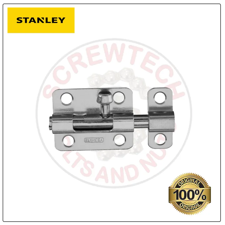 STANLEY Barrel Bolts w/screw | Lazada PH