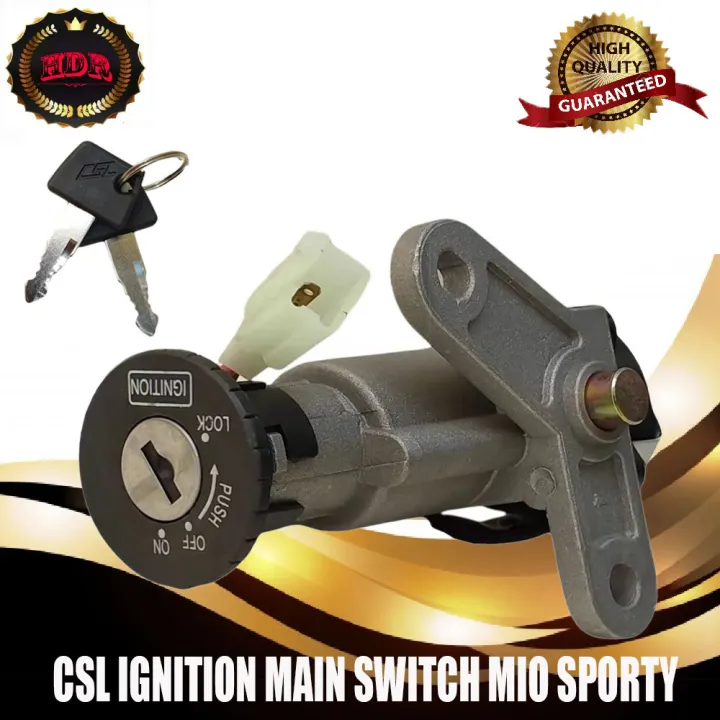 CSL Japan Quality Ignition Main Switch For YAMAHA Mio Sporty Motorcycle ...