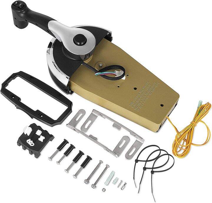 Outboard Remote Control Box 8M0059686，Top Mount Console Box Marine Boat ...