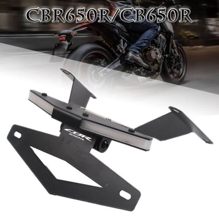 Motorcycle Rear Tail Light Brake Turn Signals Integrated LED License ...