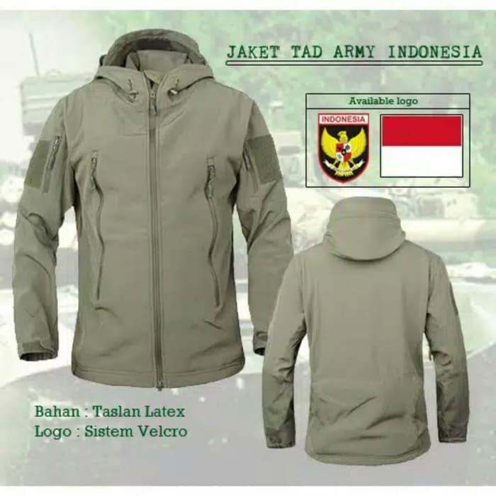 JAKET TACTICAL TAD ARMY INDONESIA BAHAN TASLAN TAIWAN | Lazada Indonesia