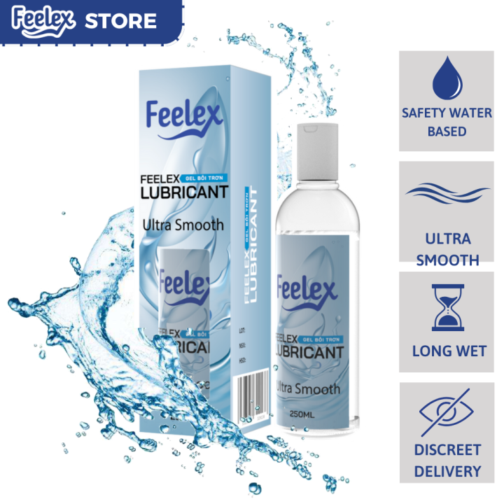 Feelex Lubricant performa, water based, ultra smooth for fascinating ...