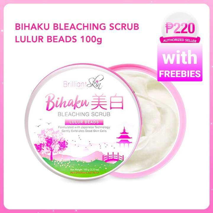 BRILLIANT BIHAKU BLEACHING SCRUB | Lazada PH