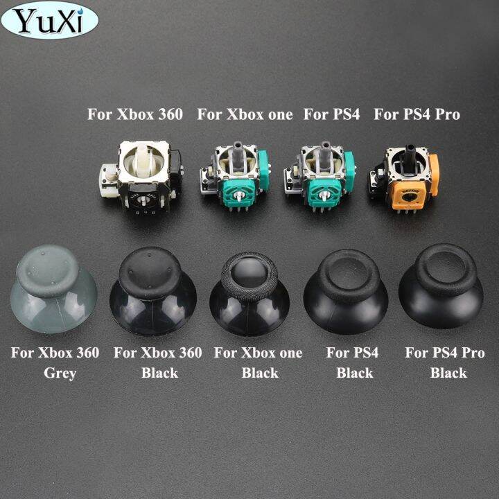 YuXi 3D Analog Thumb Stick Sensor Module Potentiometer for PS4 Pro Slim ...