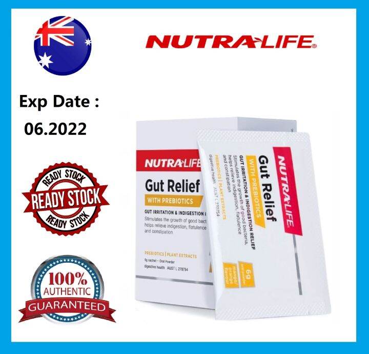 Nutra Life Gut Relief 14 Sachets | Lazada