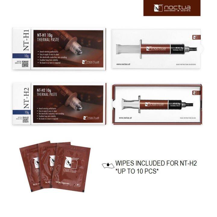 Noctua NT-H2 NT-H1 (2020) NTH2 NTH1 10g 3.5g TIM Thermal Paste / Grease ...