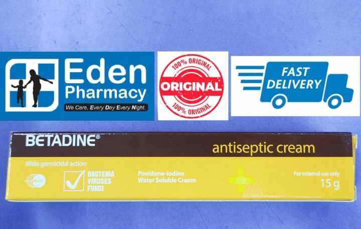 BETADINE Antiseptic Cream (15g) | Lazada
