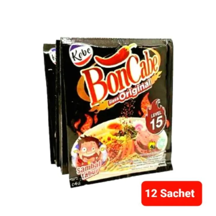BON CABE LEVEL 15 / 1 RENCENG ISI 12 SACHET 2,5 GR | Lazada Indonesia