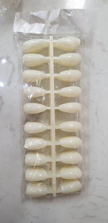 Fake nails for nail art practice color chart display 200 pieces natural ...