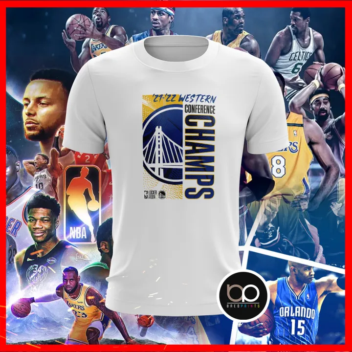 Golden State Warriors Basketball Western Conference Champion Playoffs 2022 Gold Blooded GSW ...