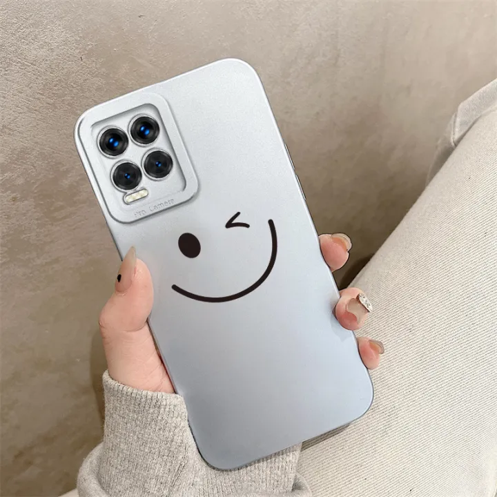 เคสโทรศัพท์ เคส Realme 8 Pro case กันกระแทกขอบยางสี่เหลี่ยมลายแองเจิล ...
